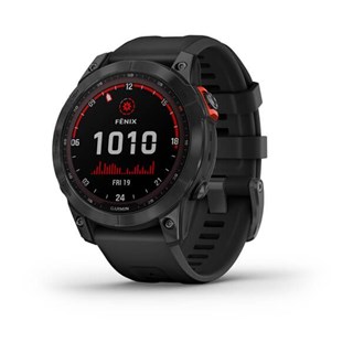 fenix® 7 Solar - Black Band, Slate Gray - GARMIN | Raytech Electronic