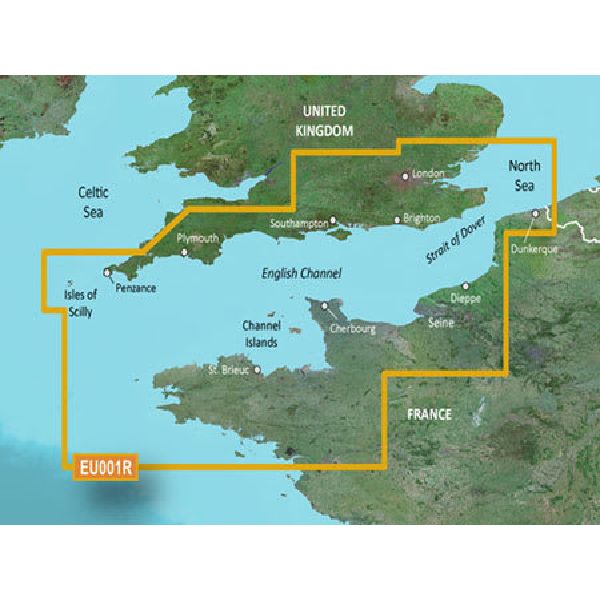 BlueChart® g3 - English Channel Charts - HXEU001R - Garmin | Raytech ...