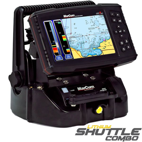 MX-7GPSLi Lithium Combo GPS/Sonar System - MARCUM TECHNOLOGIES | Raytech Électronique