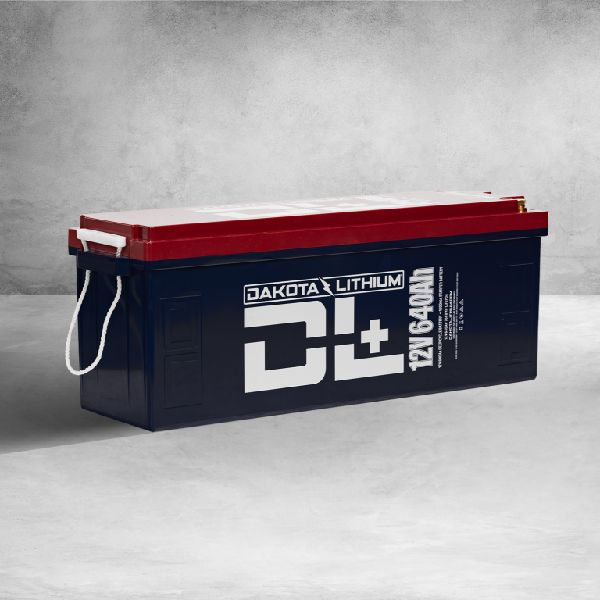 DL+ 12V 640 Ah LiFePO4 Dual Purpose Battery with 12V 20A Charger ...