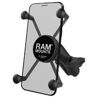 RAM® X-Grip® Large Phone Mount with Composite Double Socket Arm - RAM ...