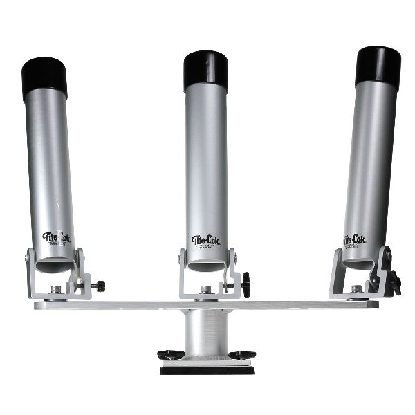 Triple Rod Holder with Plate Mount - TITE-LOK | Raytech Electronic