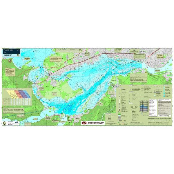 Carte Papier : Lac Saint-Louis - TrakMaps | Raytech Électronique