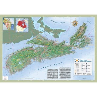 Paper chart : Nova Scotia - TRAKMAPS | Raytech Electronic